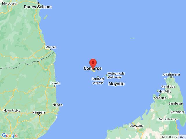 Painel Global - Ultimas Informações sobre o vulcão Karthala, Comoros